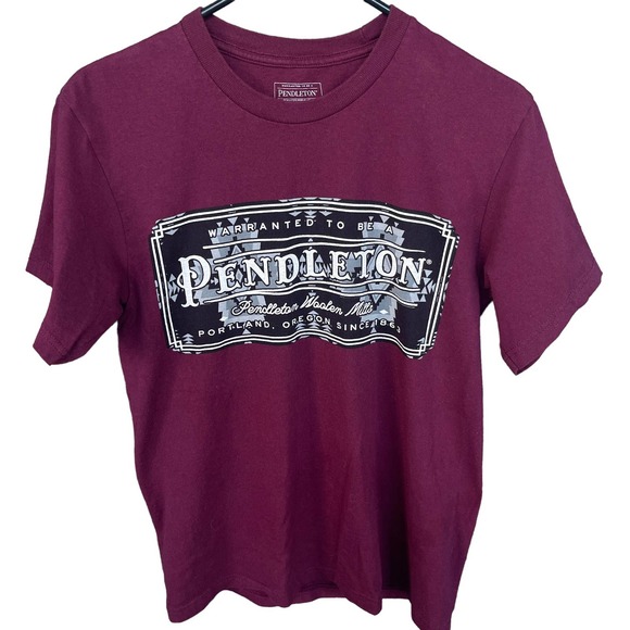 Pendleton | Shirts | Pendleton Shirt Mens Small Red Short Sleeve Cotton ...